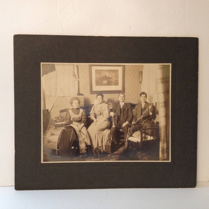 ON SALE Musicians Antique Early 1900 s Photograph Musical Etsy ON SALE Musicians Antique Early 1900 s Photograph Musical Etsy