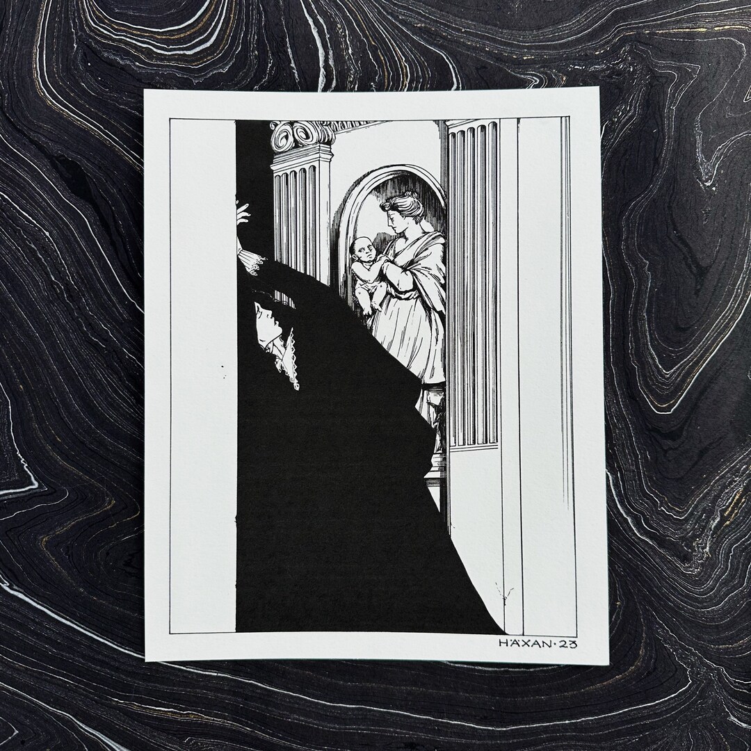 Rome, 16XX - 17th Century, Gothic Vampire Print - Etsy