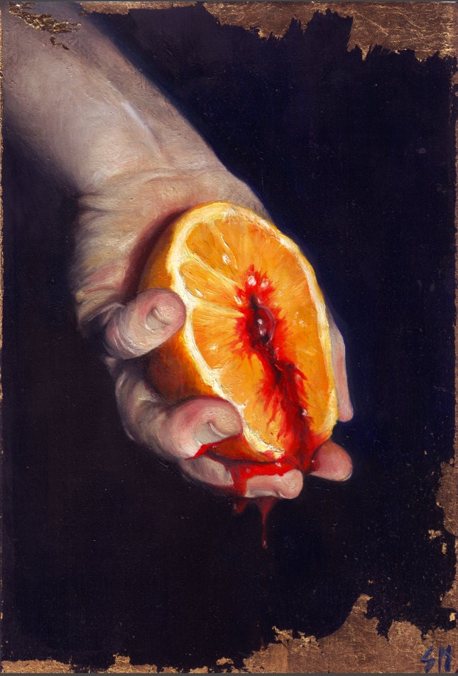 Monstrum I Oil Painting of a Haunting Fine Art Giclee - Etsy