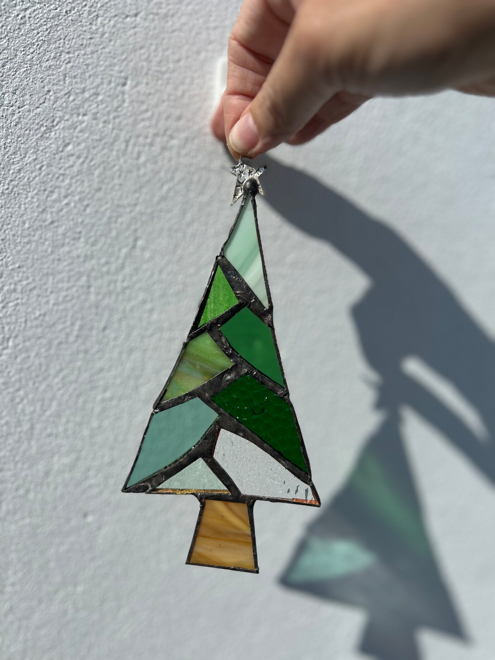 Stained Glass Christmas Tree - Etsy