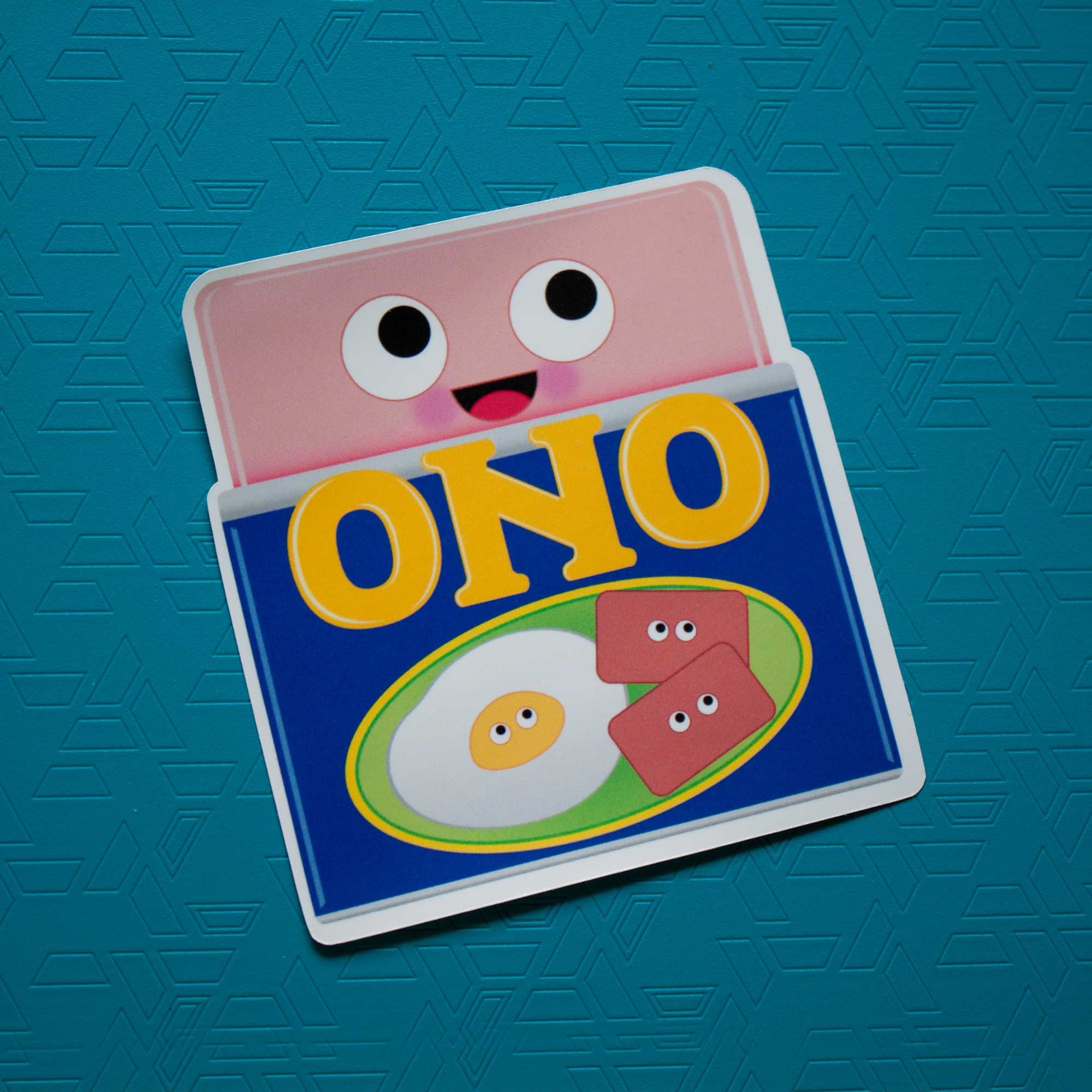 Hawaiian Vinyl Sticker Ono Luncheon Meat Can Ono Hawaiian - Etsy