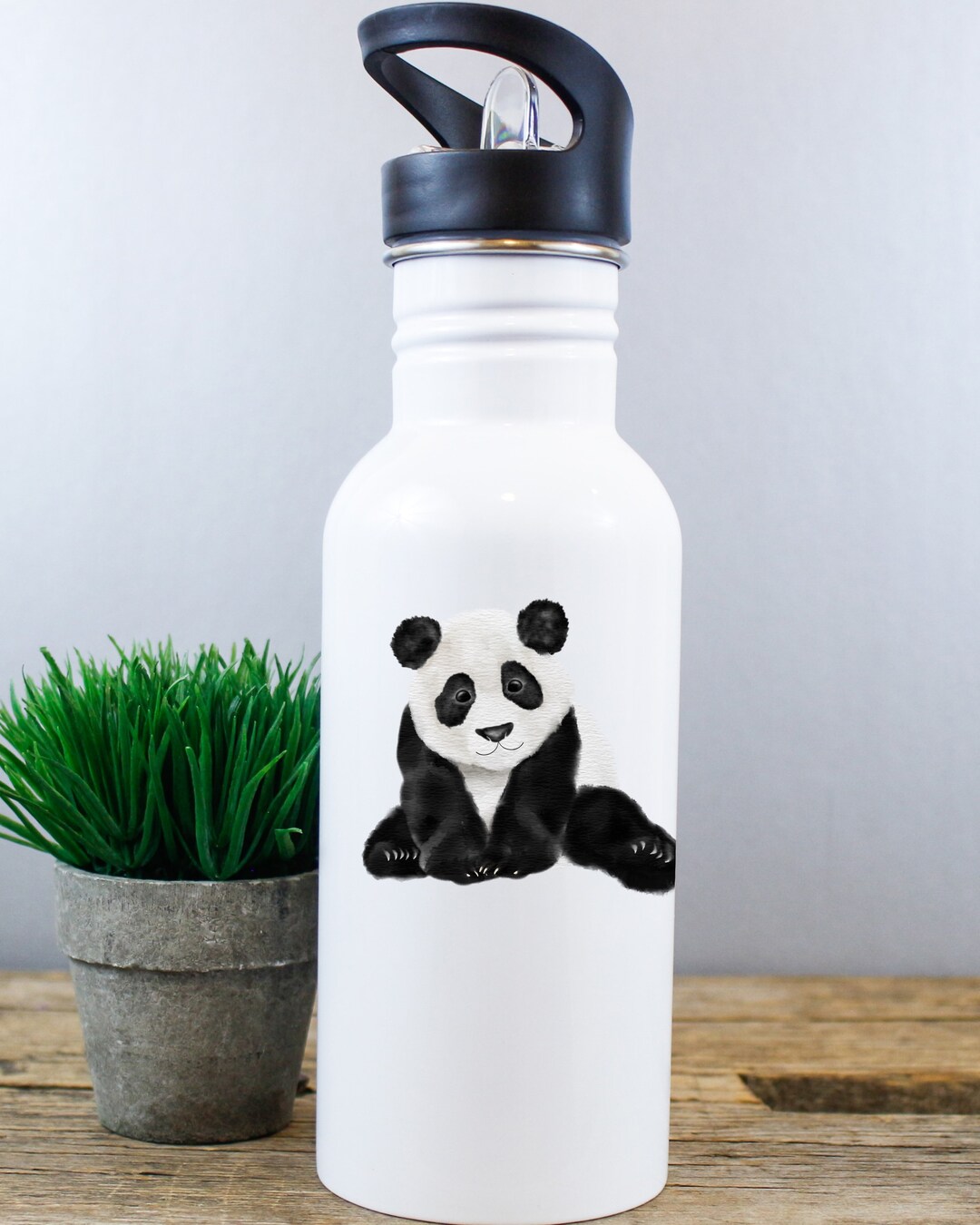 Panda Sticker, Watercolor Panda Sticker, Panda Gifts, Pandas, Panda ...