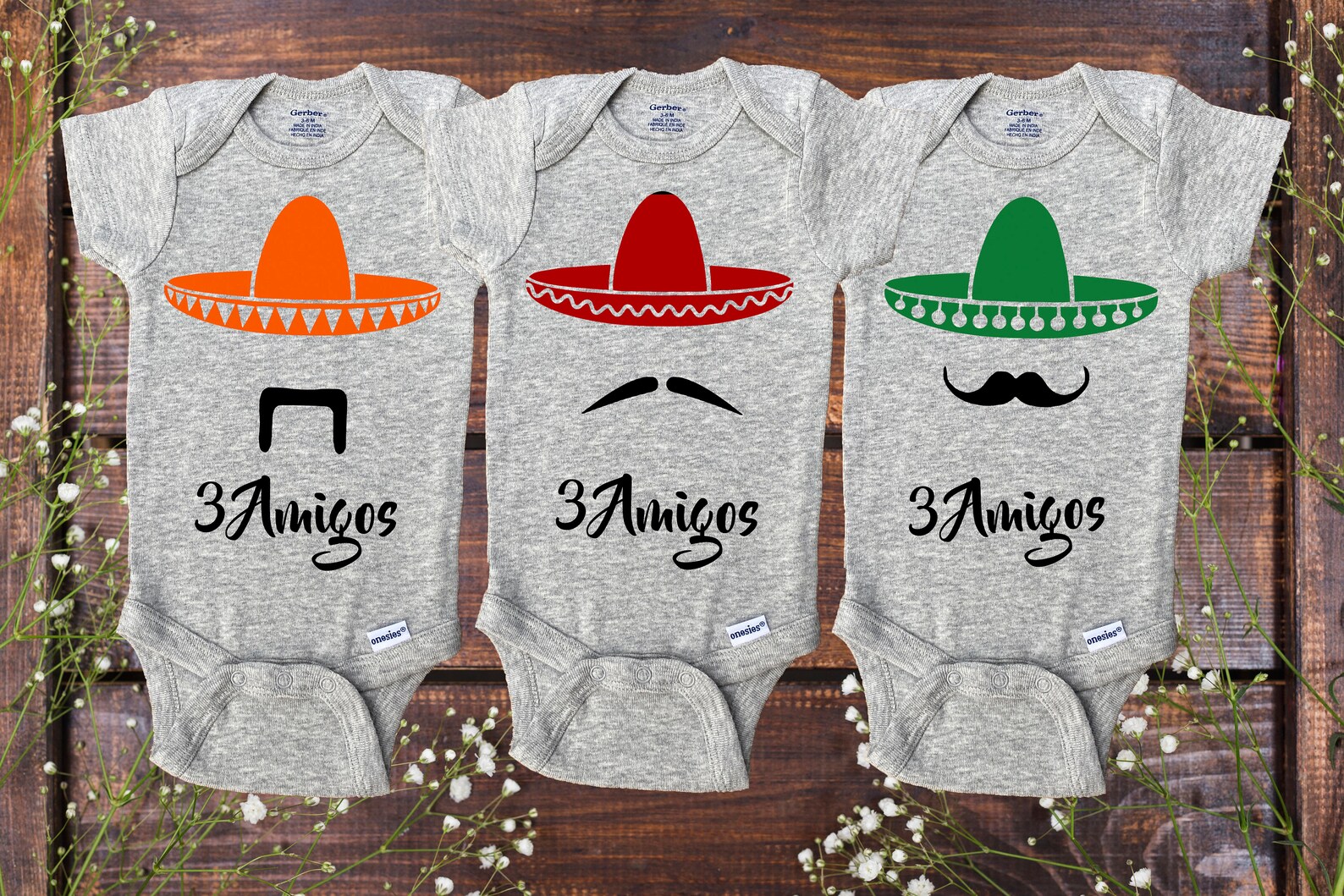 3 Amigos Three Amigos 3 Amigo Shirts Friend Shirts for 3 - Etsy