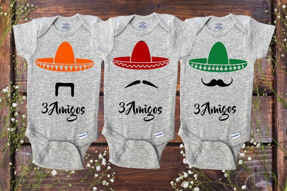 3 Amigos Three Amigos 3 Amigo Shirts Friend Shirts for 3 | Etsy