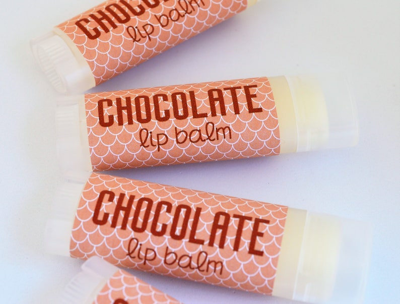 Chocolate Lip Balm Chocolate Lip Balm Chocolate | Etsy