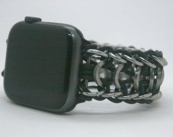 Silver Apple Watch Chain - Etsy