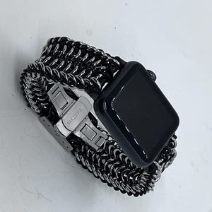 Loki-chain Maille Watch Band, Steel, for Apple Iwatch and Samsung ...