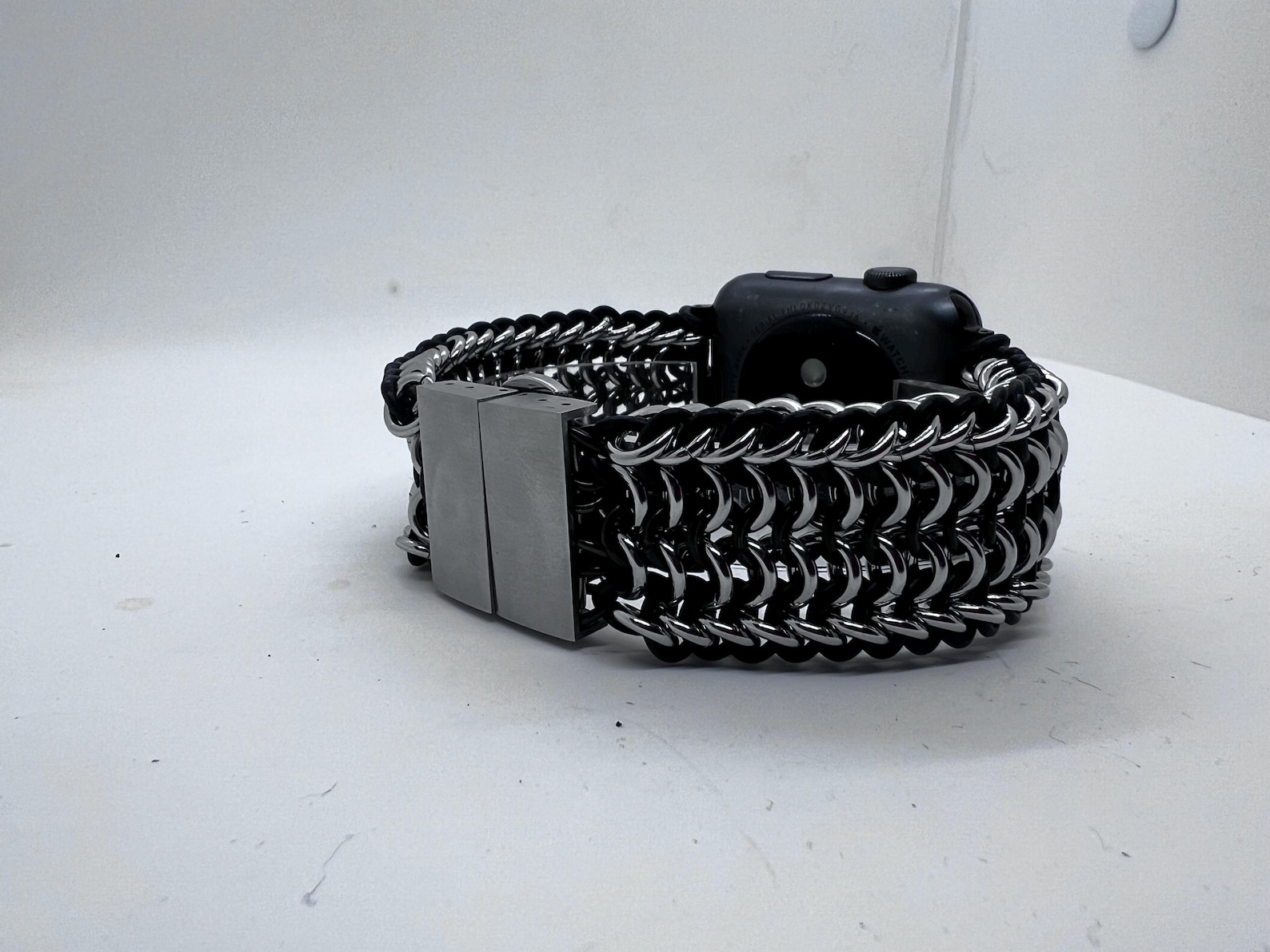 Loki-chain Maille Watch Band, Steel, for Apple Iwatch and Samsung ...
