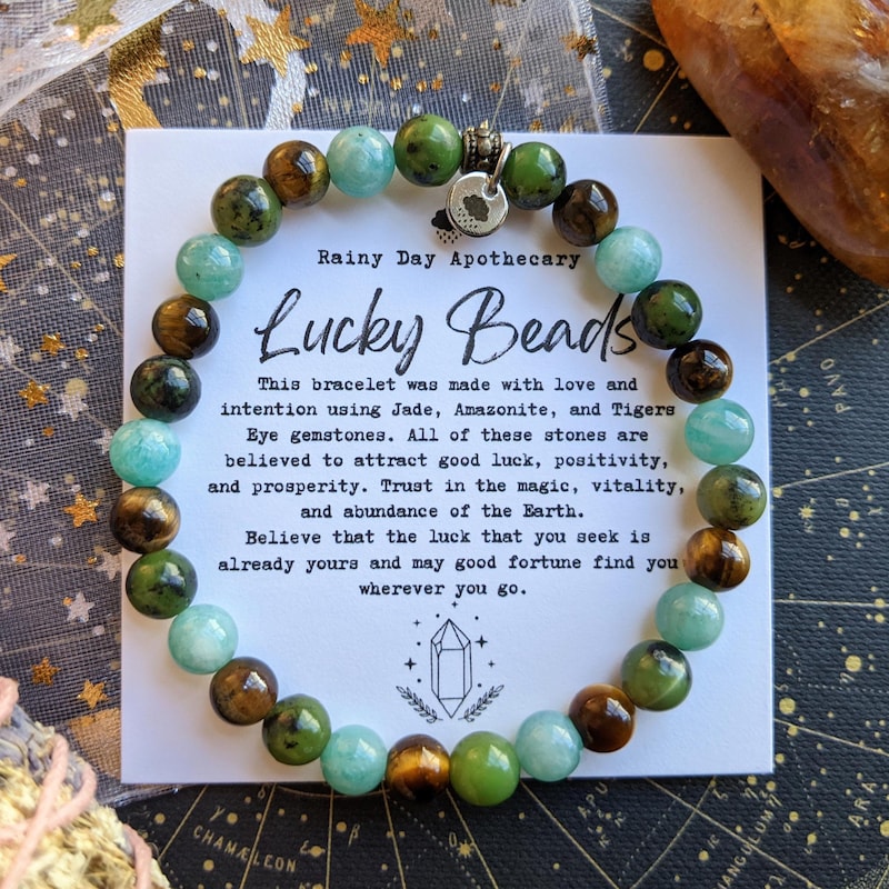Jade Good Luck Jewelry - Etsy