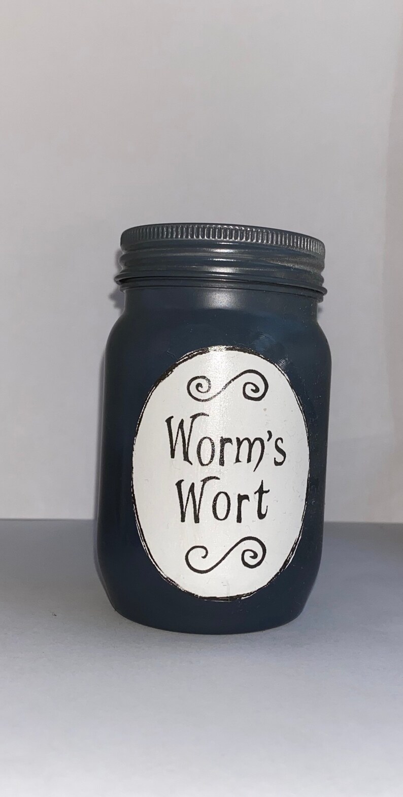 Disney The Nightmare Before Christmas Worms Wort Jar | Etsy
