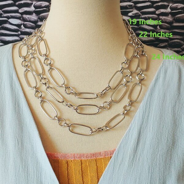 Short Chain Necklace - Etsy