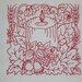 Redwork / Colorwork Christmas or Thanksgiving Candle - Machine ...