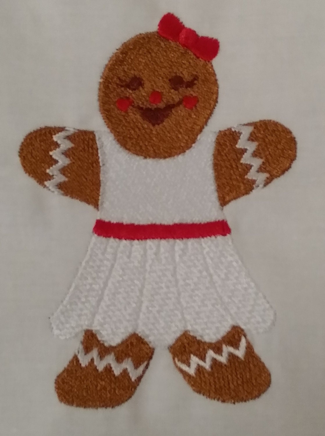 Machine Embroidery Gingerbread Boy and Girl Designs for the - Etsy