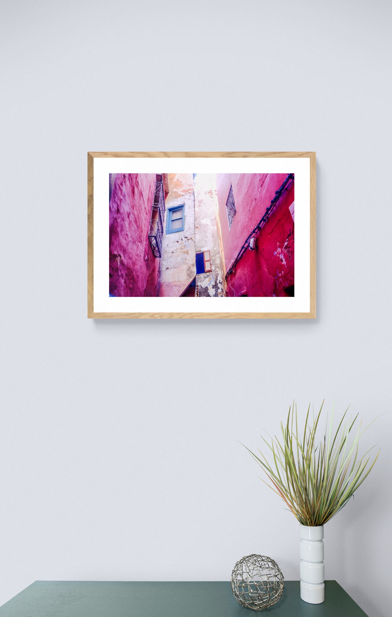 Morocco Photography - Tangier, Tangiers, Tanger, Pink Art Photo, North ...