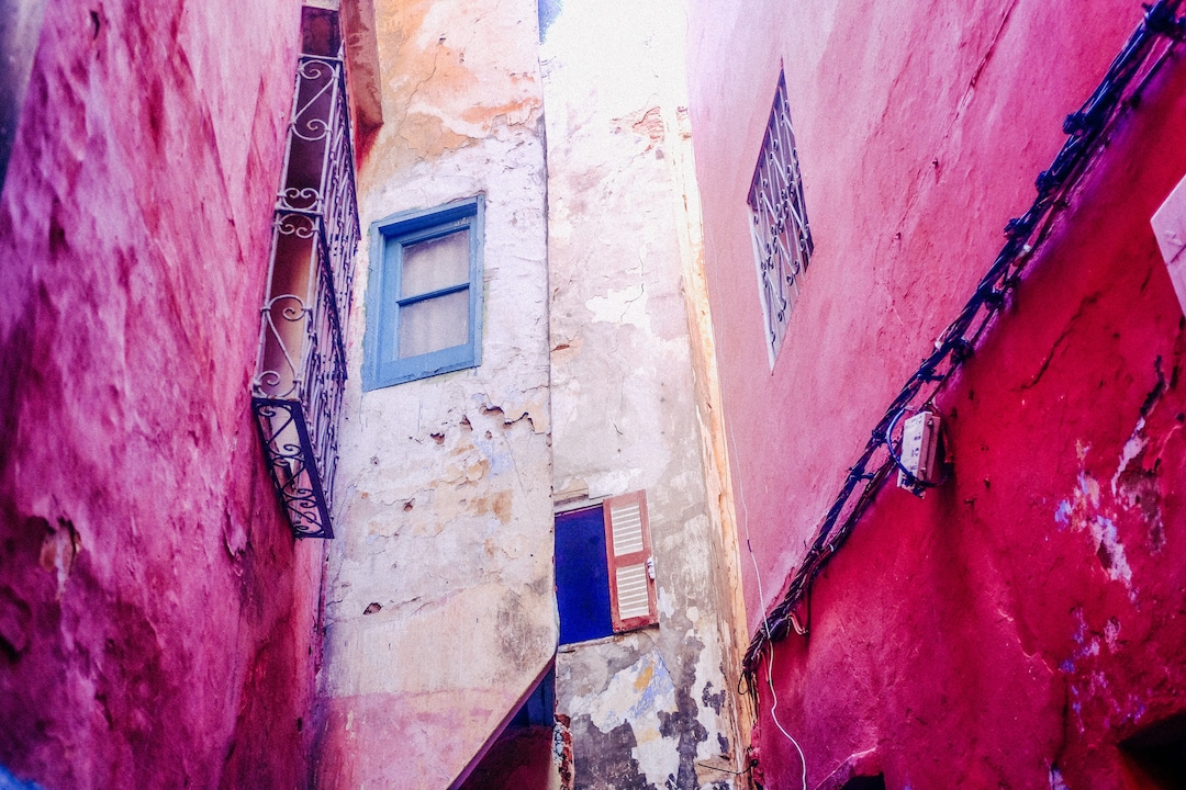 Morocco Photography - Tangier, Tangiers, Tanger, Pink Art Photo, North ...
