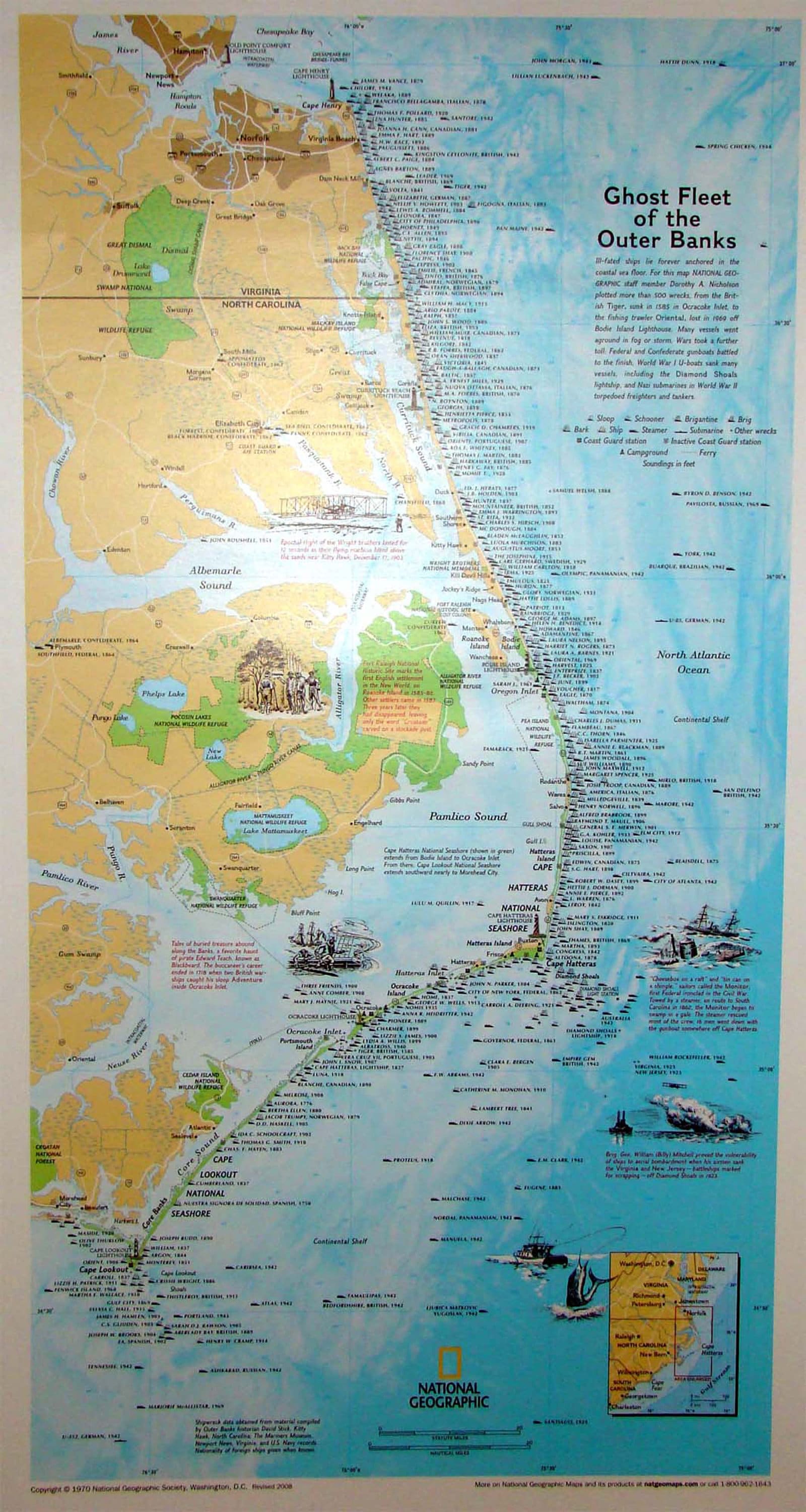 Outer Banks Map