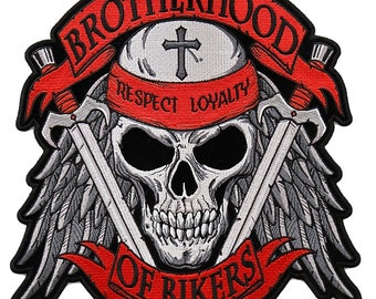 Cross Bone Skull Biker Embroidery Biker Patch - Etsy