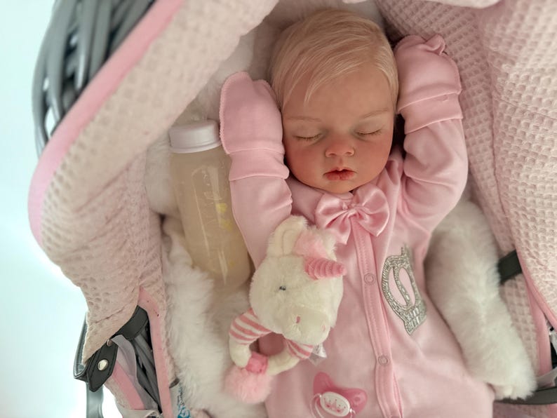 Lifelike Reborn Newborn Doll: Ariella by Reva Schick, Blonde Princess ...