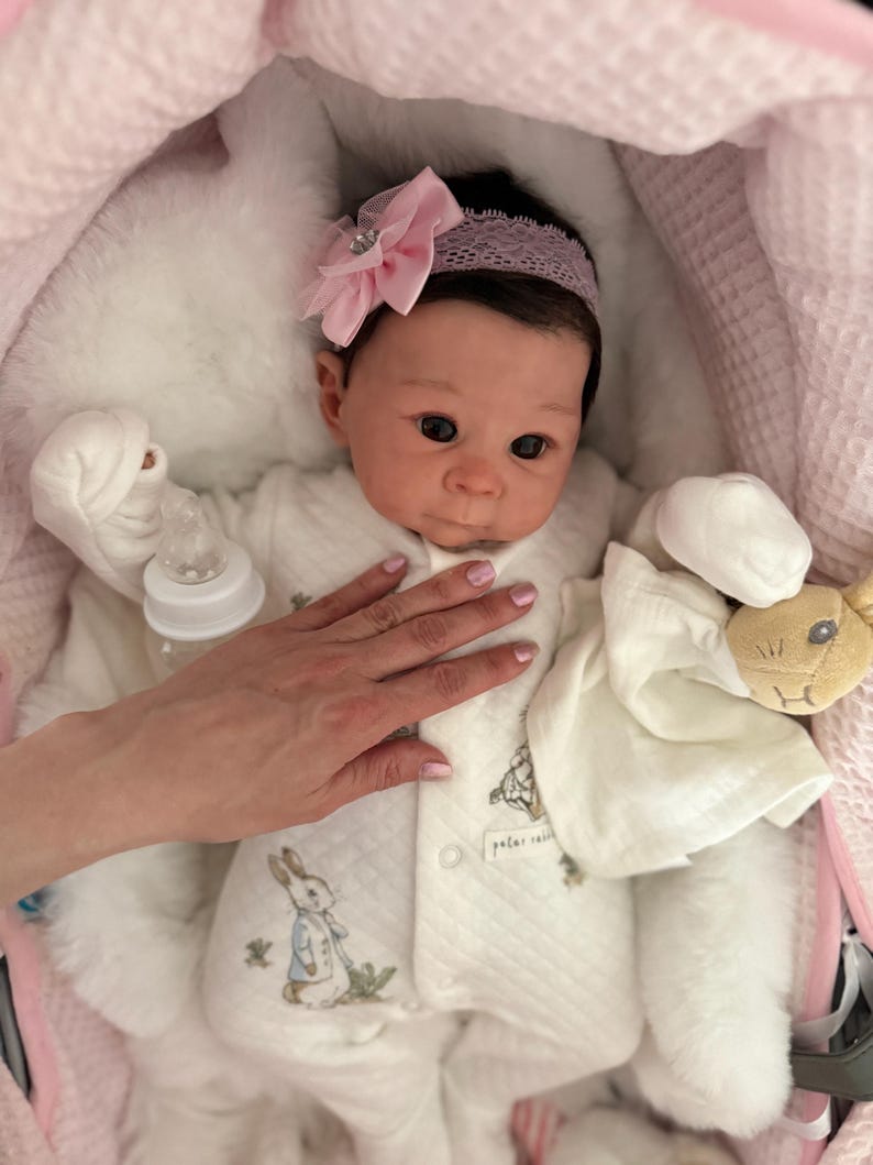 Reborn Doll: "lizzy" by Adrie Stoete, 19-inch Realistic Baby - Etsy
