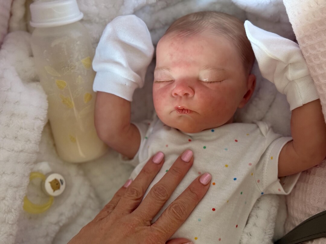 Reborn Fake Baby Lifelike Serah Adrie Stoete Newborn Realistic Movie ...