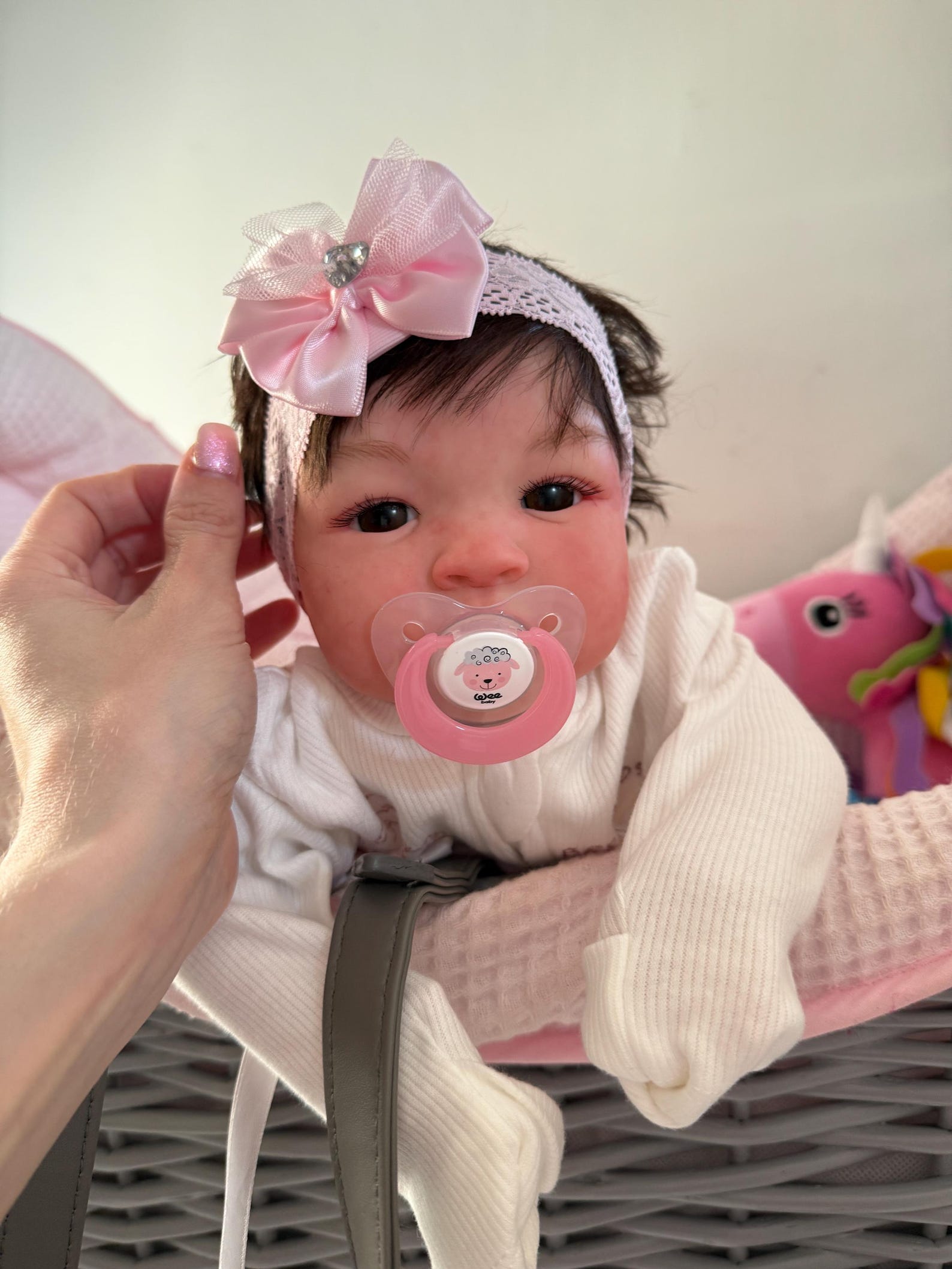 Reborn Fake Baby Life Like Silicone Movie Doll Newborn Shyann Asian ...