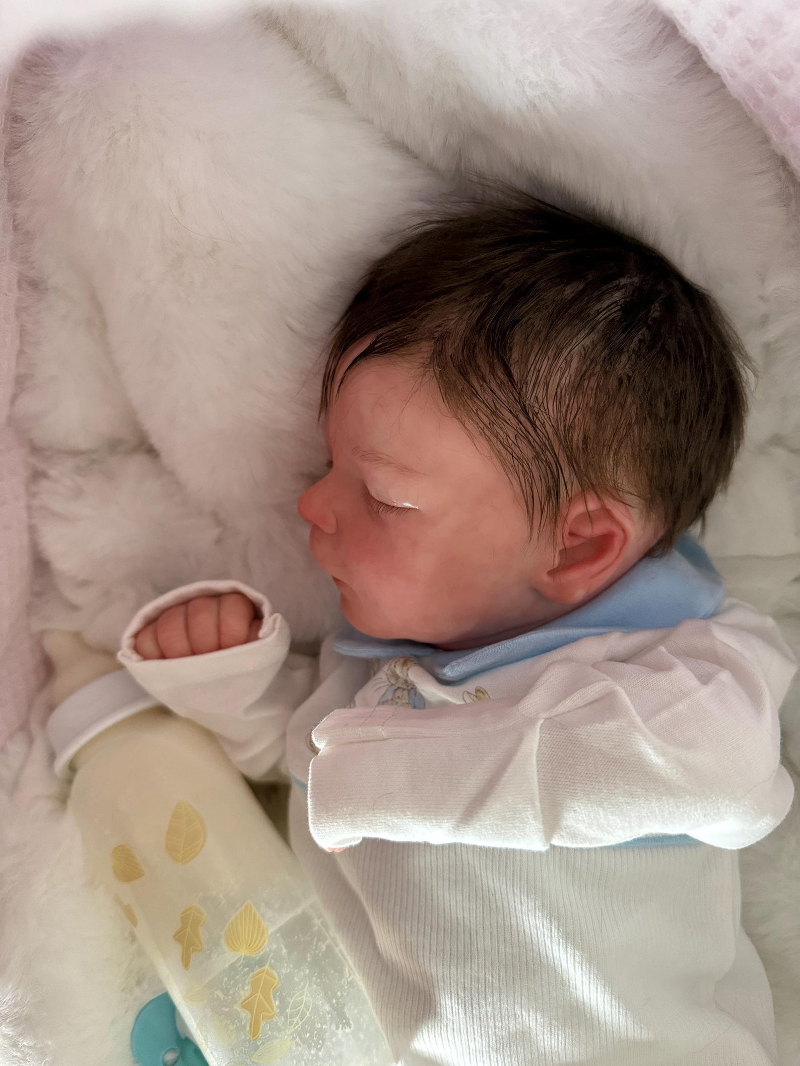 Realborn " Darren Asleep" Lifelike Doll. Silicone Feel Vinyl Reborn Art ...