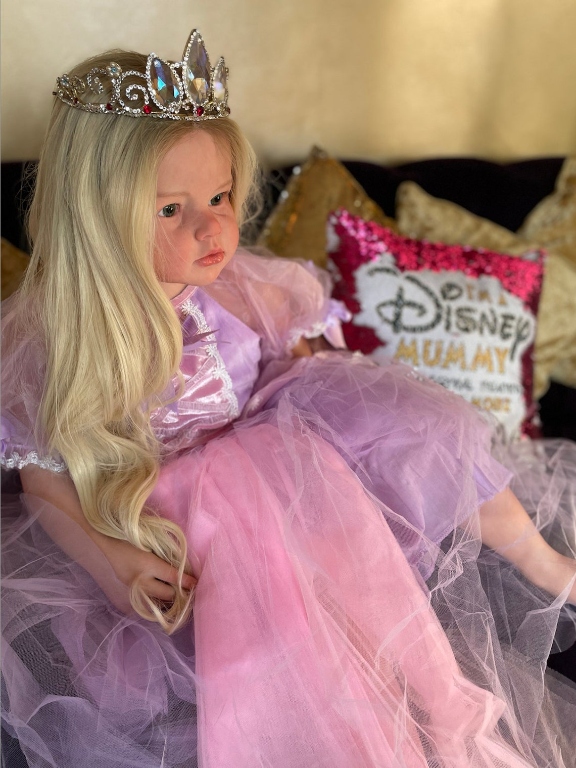 Reborn Angelica Elsa Abba Baby 5 6 7 Princes Boy Girl Child Doll Reva ...