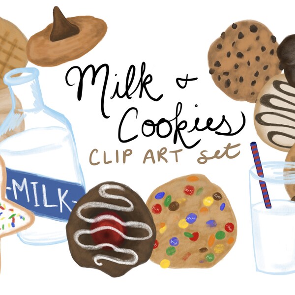 Cookies Clip Art - Etsy