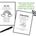 Printable Mindfulness Exercise Mindfulness Coloring Pages - Etsy