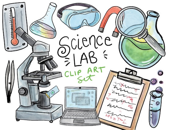 Science Lab Clip Art Commercial Use Science Clip Art - Etsy Australia