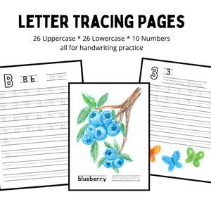 Printable Nature Tracing Activity Pages Nature Reverse Coloring Pages ...