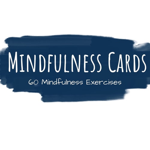 Mindfulness Cards Printable - Etsy