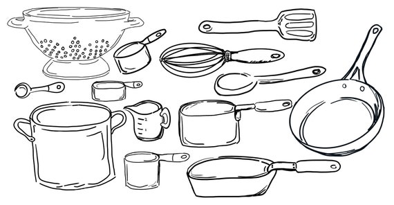 Cooking Utensils Clip Art
