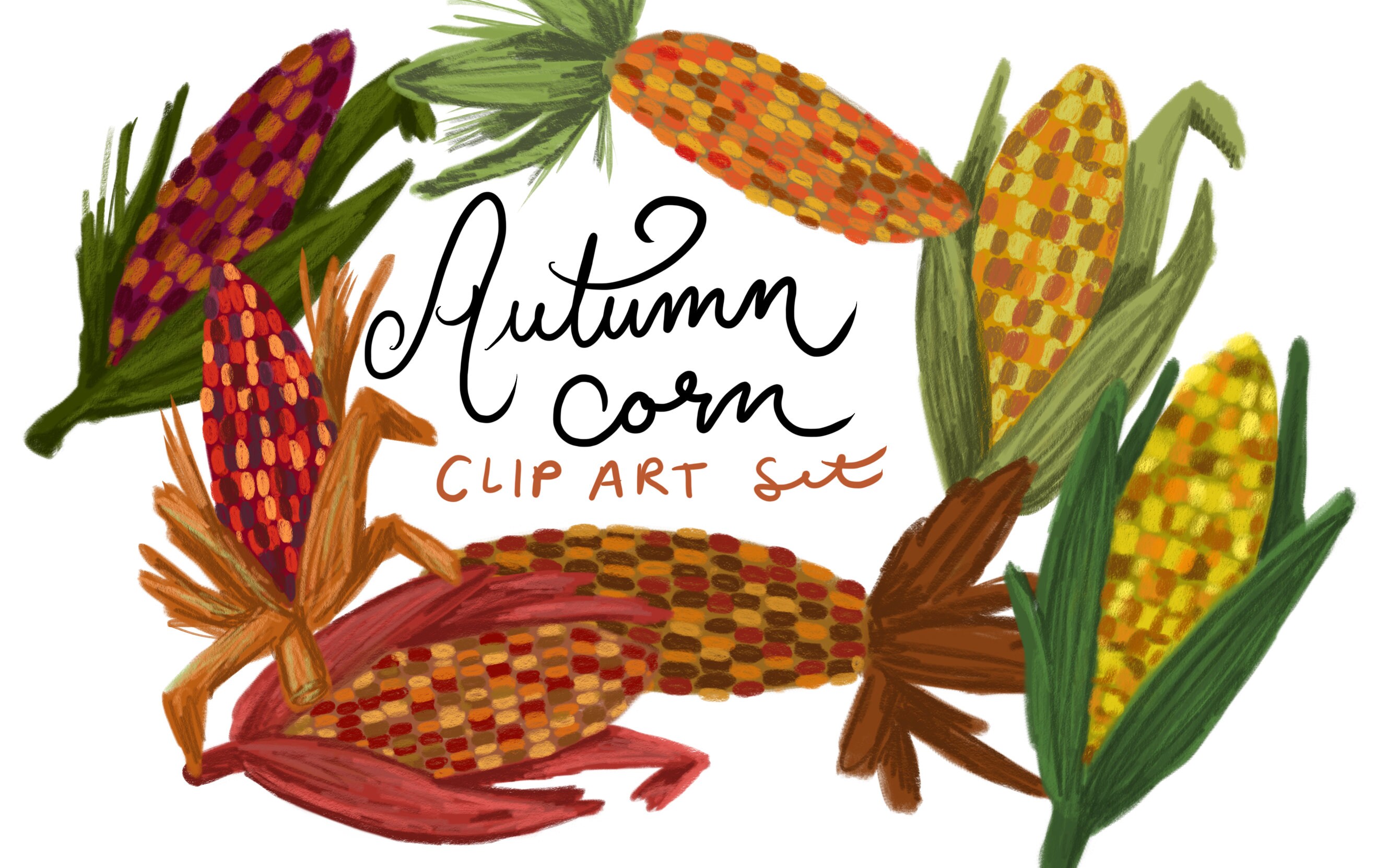 Corn Kernel Clip Art