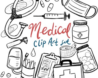 Medical Clip Art - Etsy
