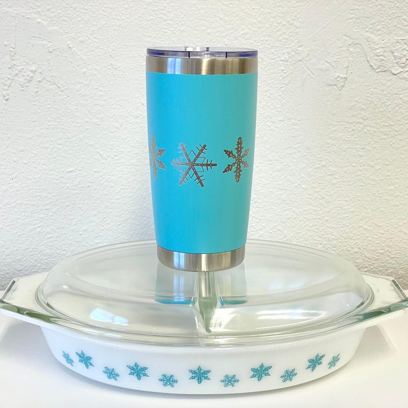 Pyrex Snowflake - Etsy