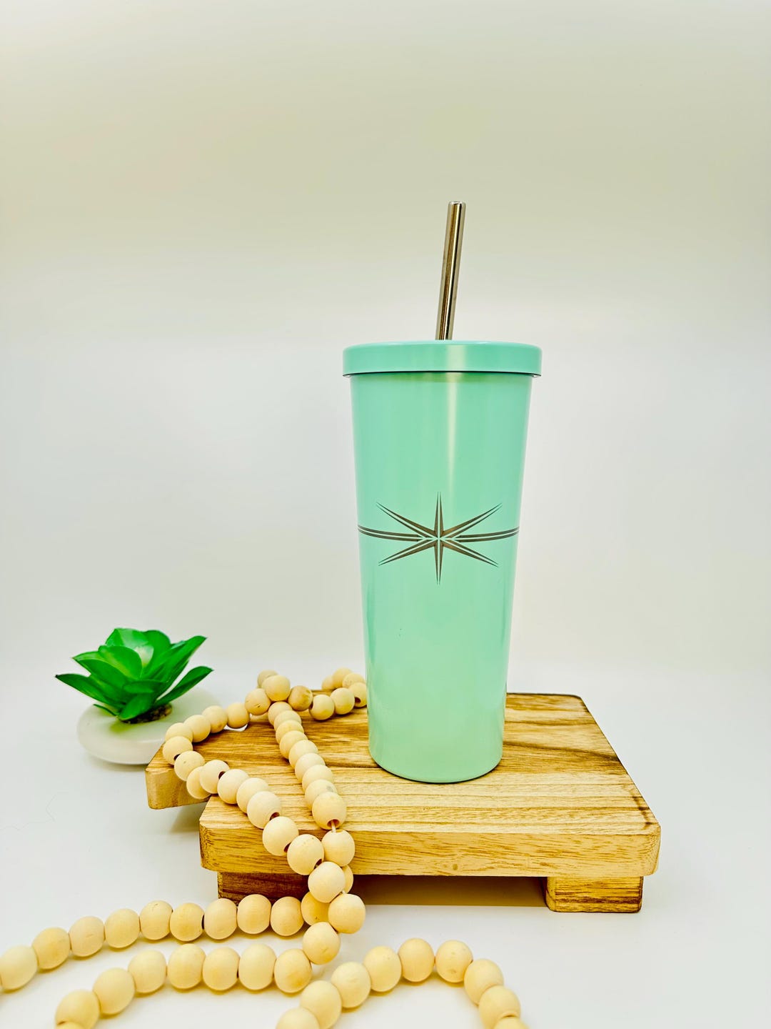 Pyrex Atomic Starburst Inspired 20 OZ Insulated Tumbler With Lid and ...