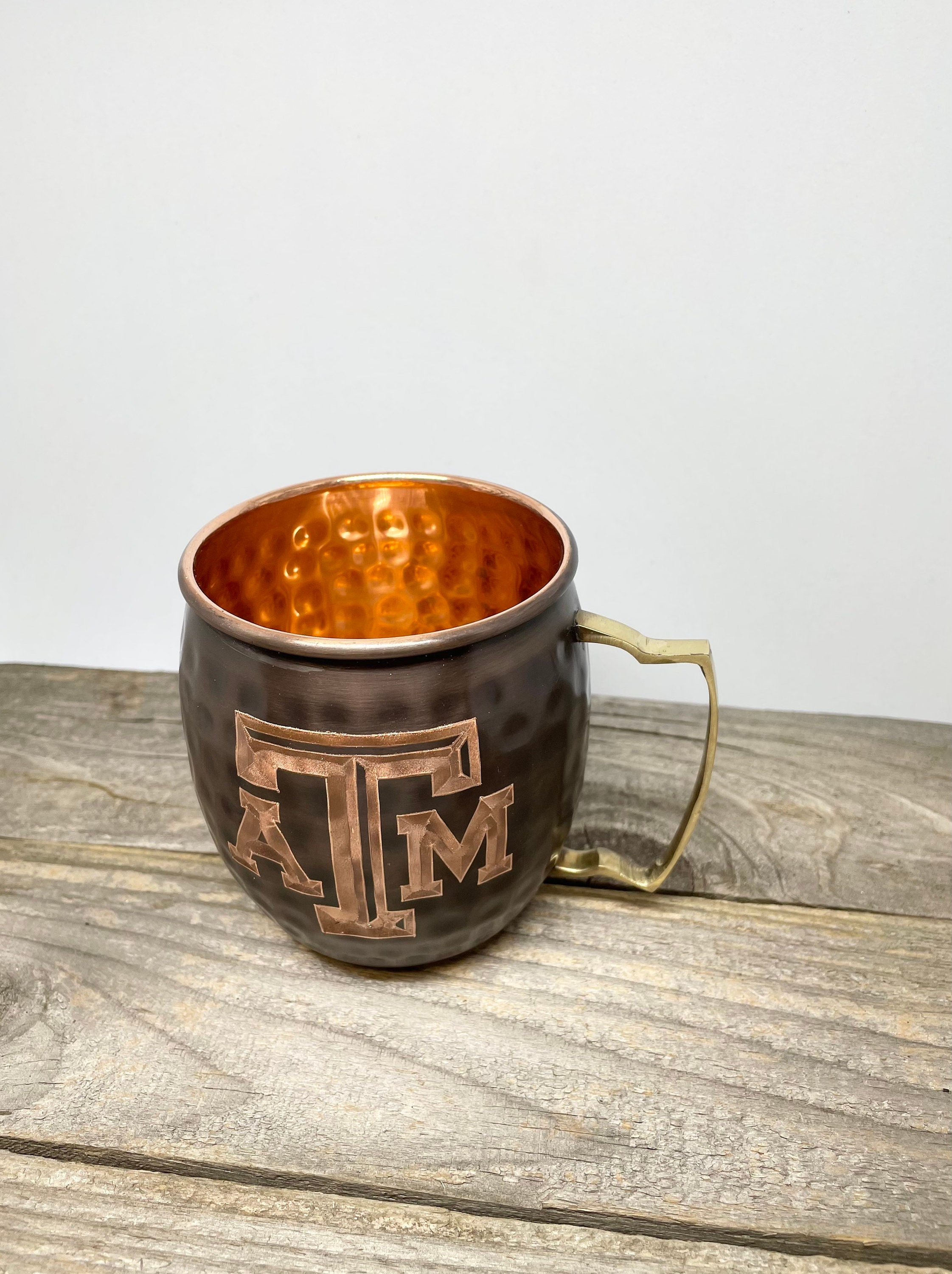 Texas A&M Aggies Logo/ Moscow Mule Mug / Pick Any Team / | Etsy