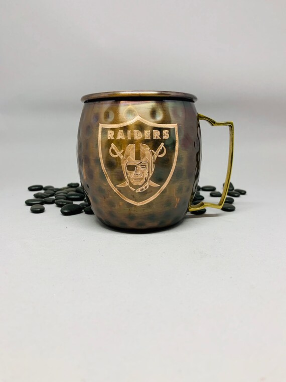 Las Vegas Raiders Moscow Mule Mug / Pick Any Team / NFL Copper | Etsy