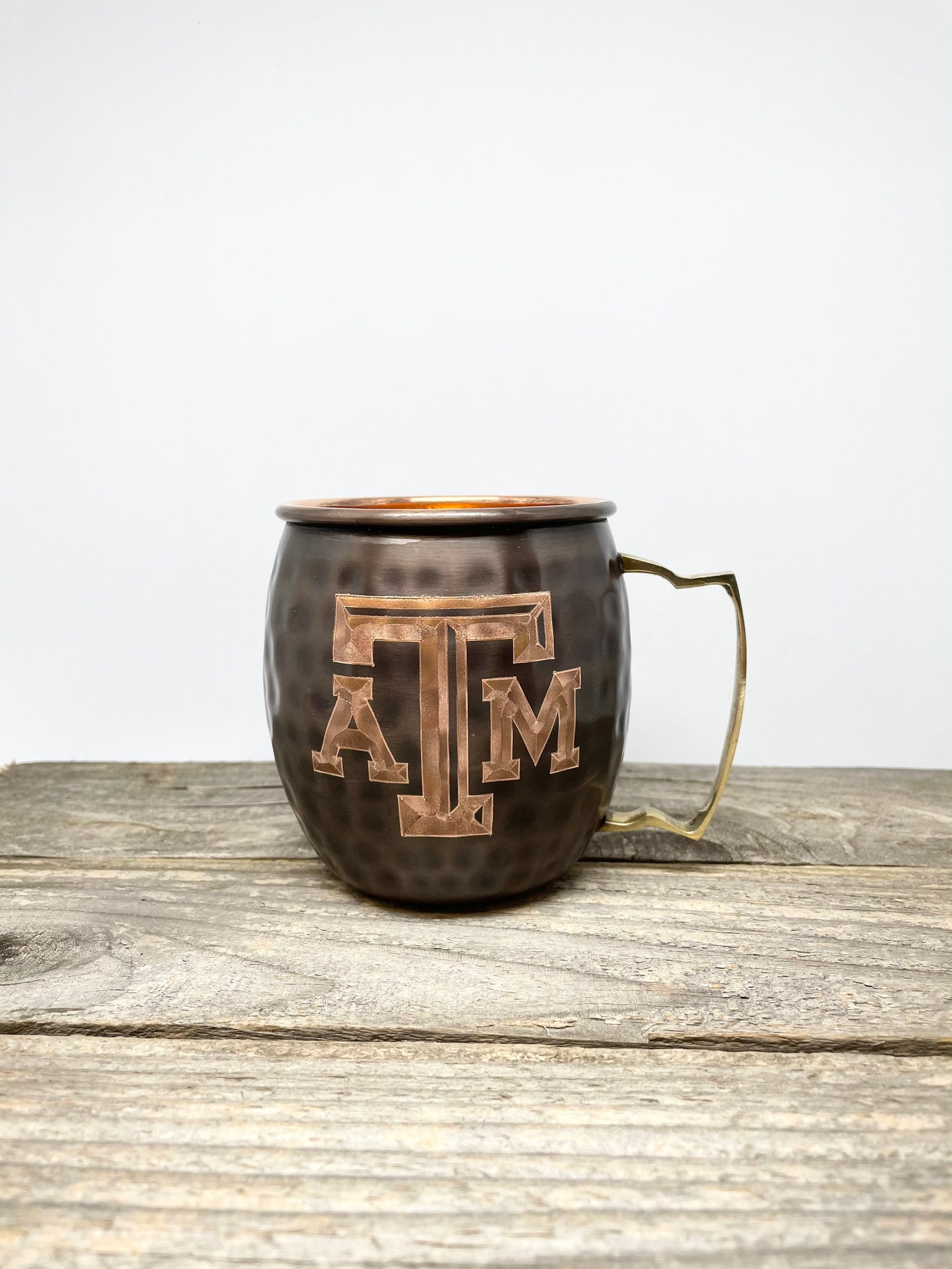 Texas A&M Aggies Logo/ Moscow Mule Mug / Pick Any Team / - Etsy