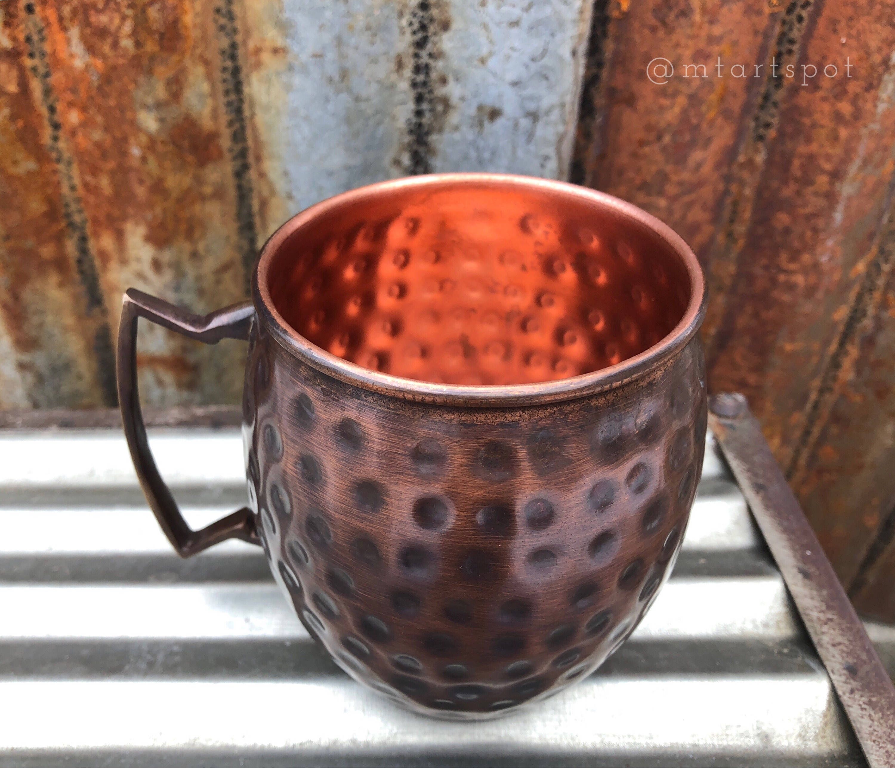 Fly Rod Moscow Mule Mug / Copper Mug / Fly Fishing Gift / | Etsy