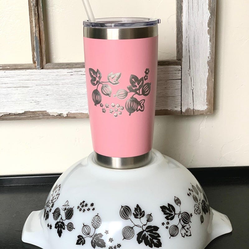 Vintage Pyrex Water Mugs - Etsy