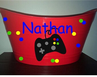 Video Game Basket | Etsy