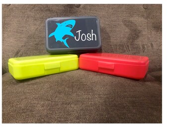 Shark Pencil Box - Etsy