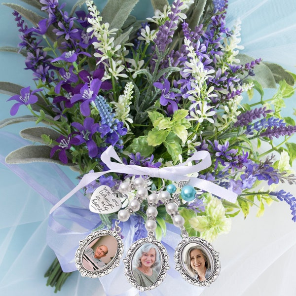 Memory Charm for Bridal Bouquet - Etsy