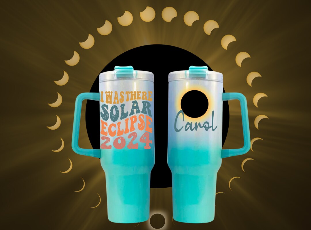 Solar Eclipse Tumbler, Solar Eclipse Party, Gift for Solar Eclipse ...