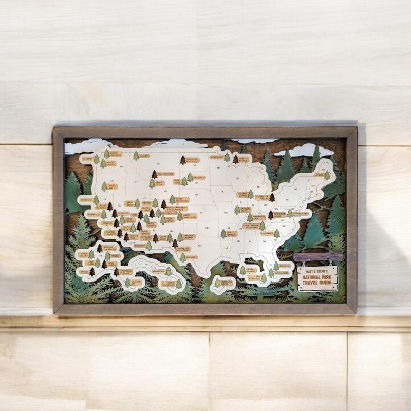 National Park Sign - Etsy