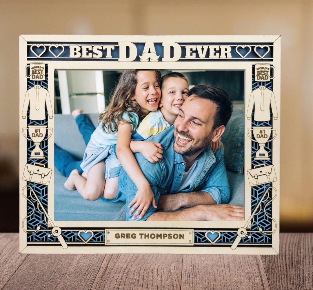 Father's Day Gift, Photo Frame for Dad, Dad Photo Gift, Dad Picture ...