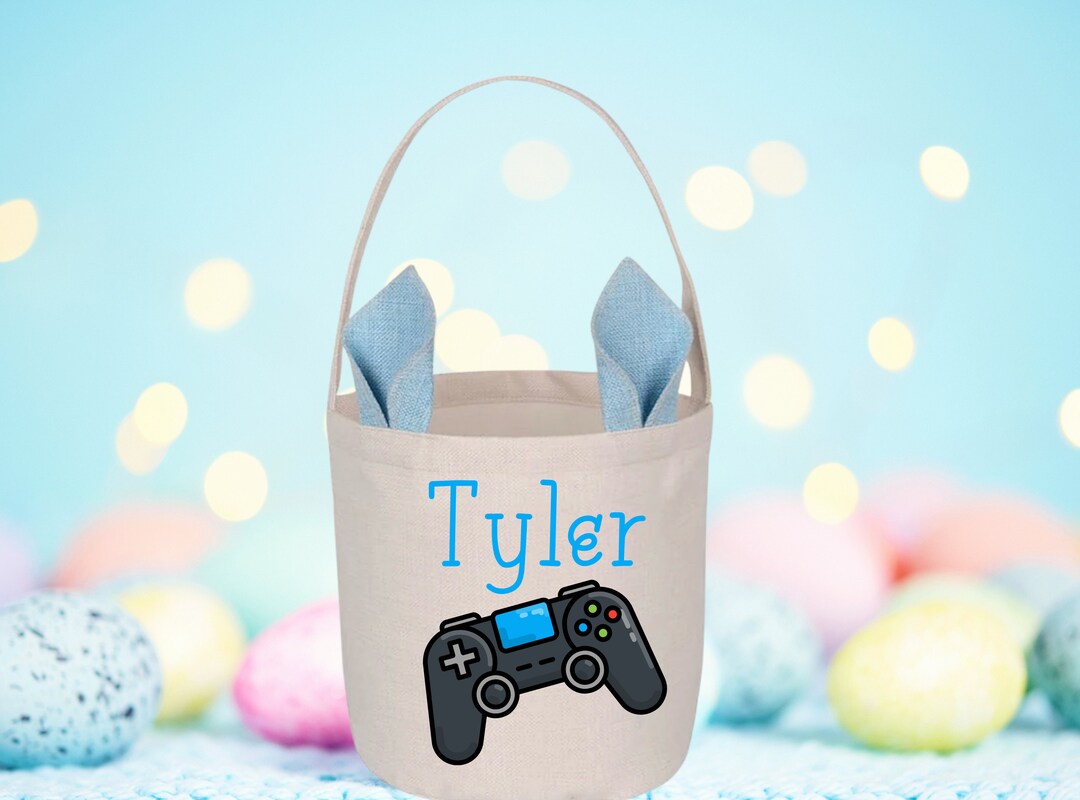 EASTER BASKET for Gamers, Personalized Easter Gaming Basket, Easter ...