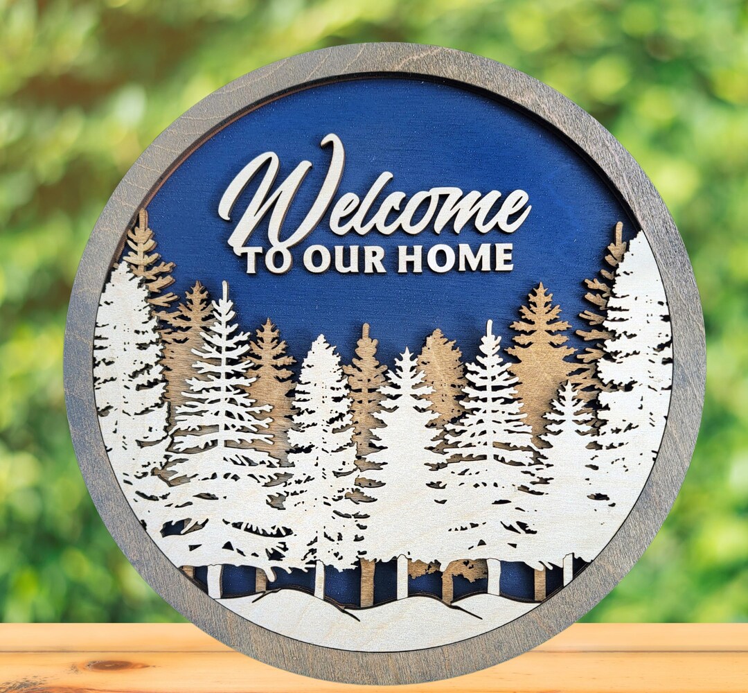 Personalized Home Sign, Cottage Home Decor, Lake House Home Sign, Cabin ...